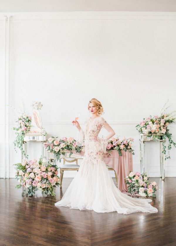 PASTEL EVENT AT THE GREAT HALL. AS SEEN IN ELEGANT WEDDING MAGAZINE ...