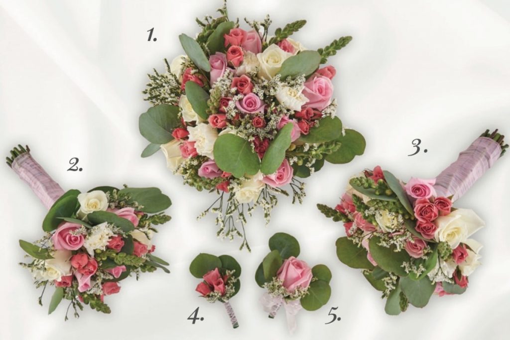 Pre-arranged Wedding Flower Designs (budget-friendly and affordable)