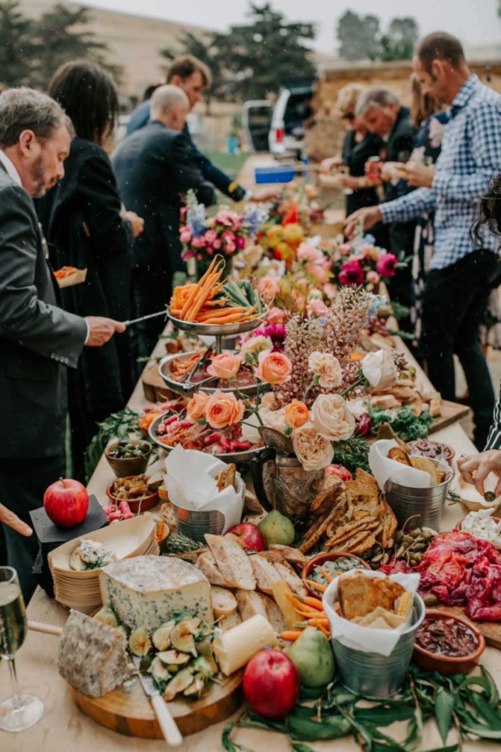 Cocktail Hour Grazing Tables & Charcuterie Boxes | Wedding