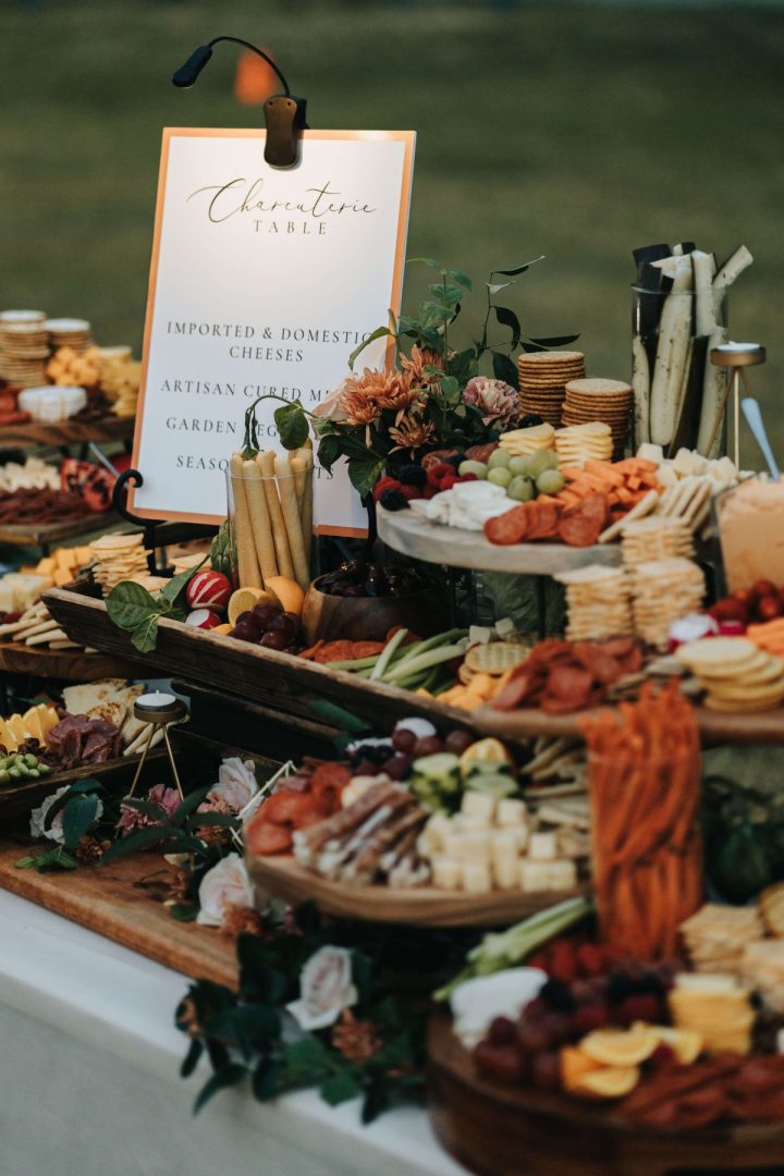 Cocktail Hour Grazing Tables & Charcuterie Boxes | Wedding
