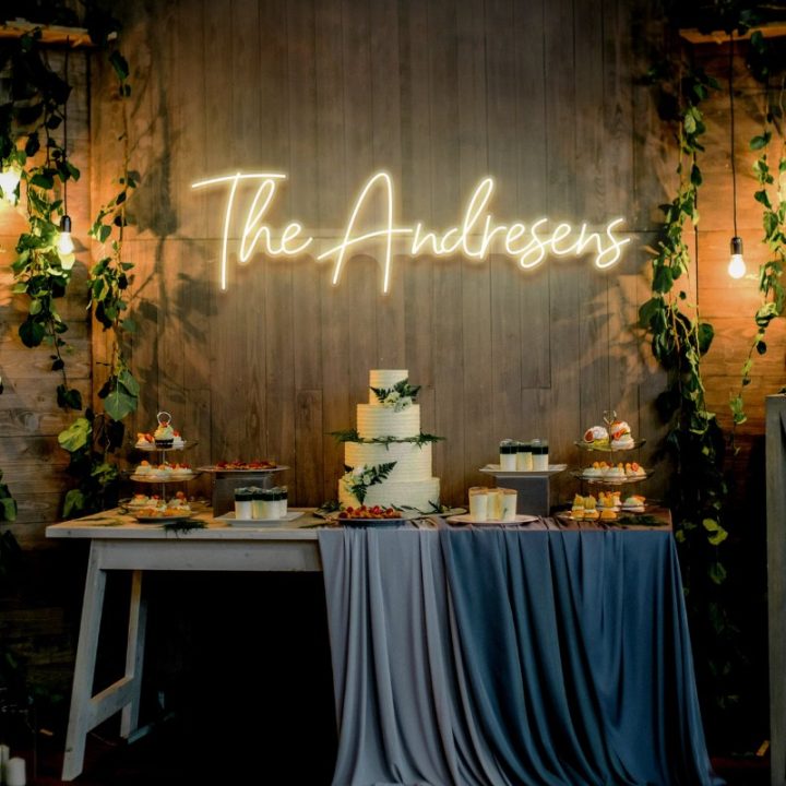 Wedding Neon Signs You'll Love | Backdrop | Sweetheart Table