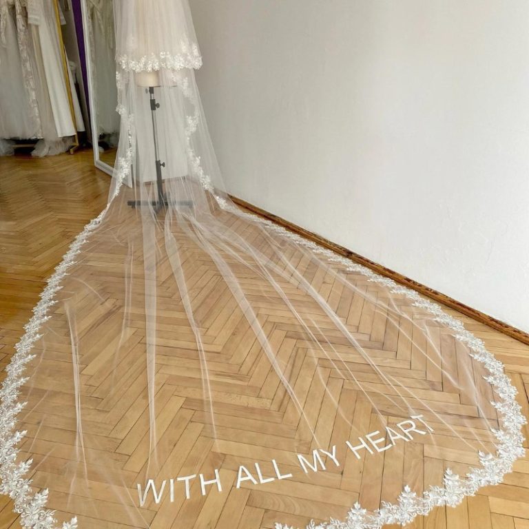 Personalised Wedding Veils You'll Love | Bespoke | Modern | Classic