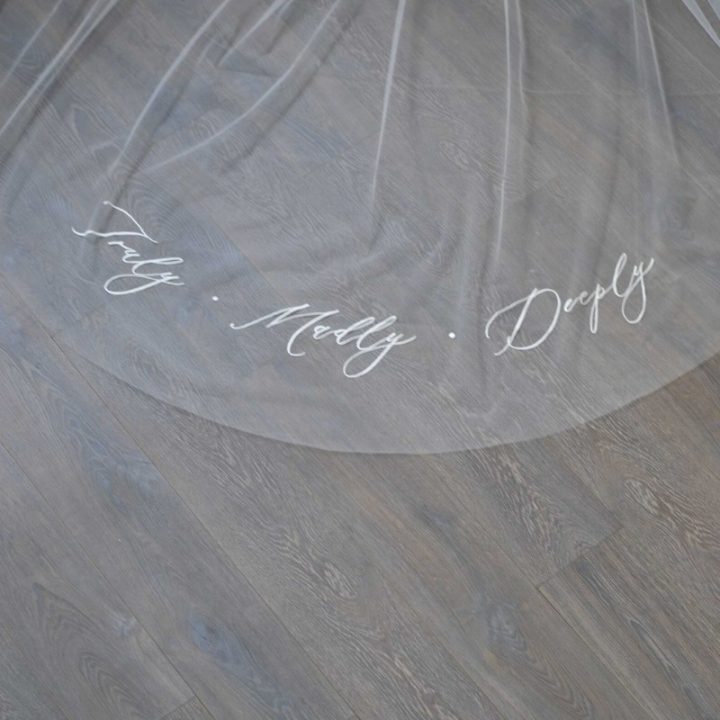 Personalised Wedding Veils You'll Love | Bespoke | Modern | Classic