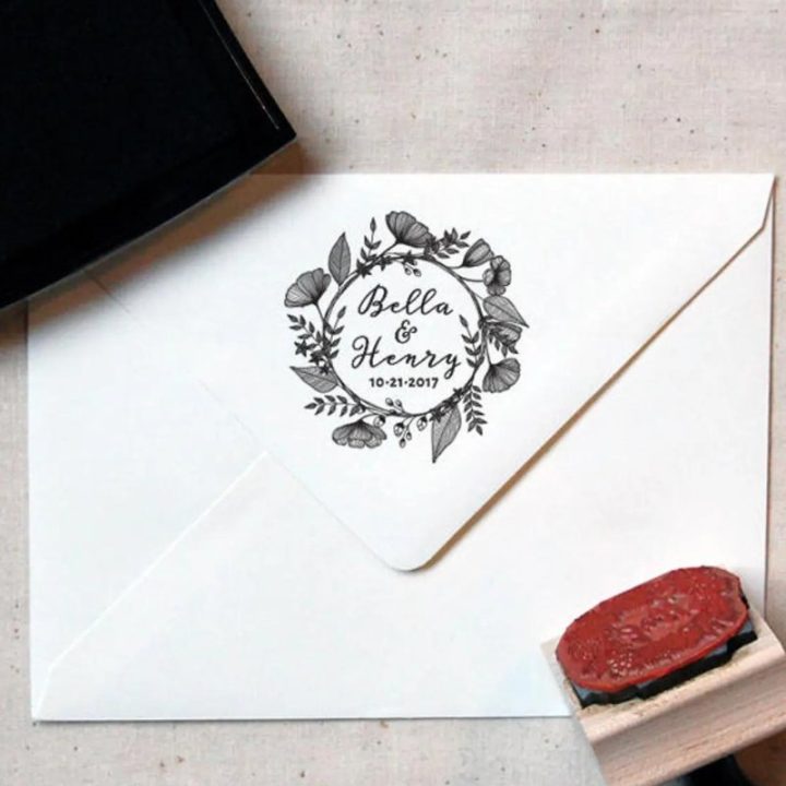 Custom Wedding Stamps You'll Love | Elegant | Affordable | Pretty