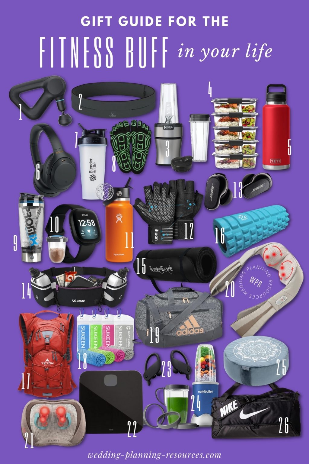 Gift Guide : Fitness Buff Gift Ideas | Sports | Active Lifestyle | Workout
