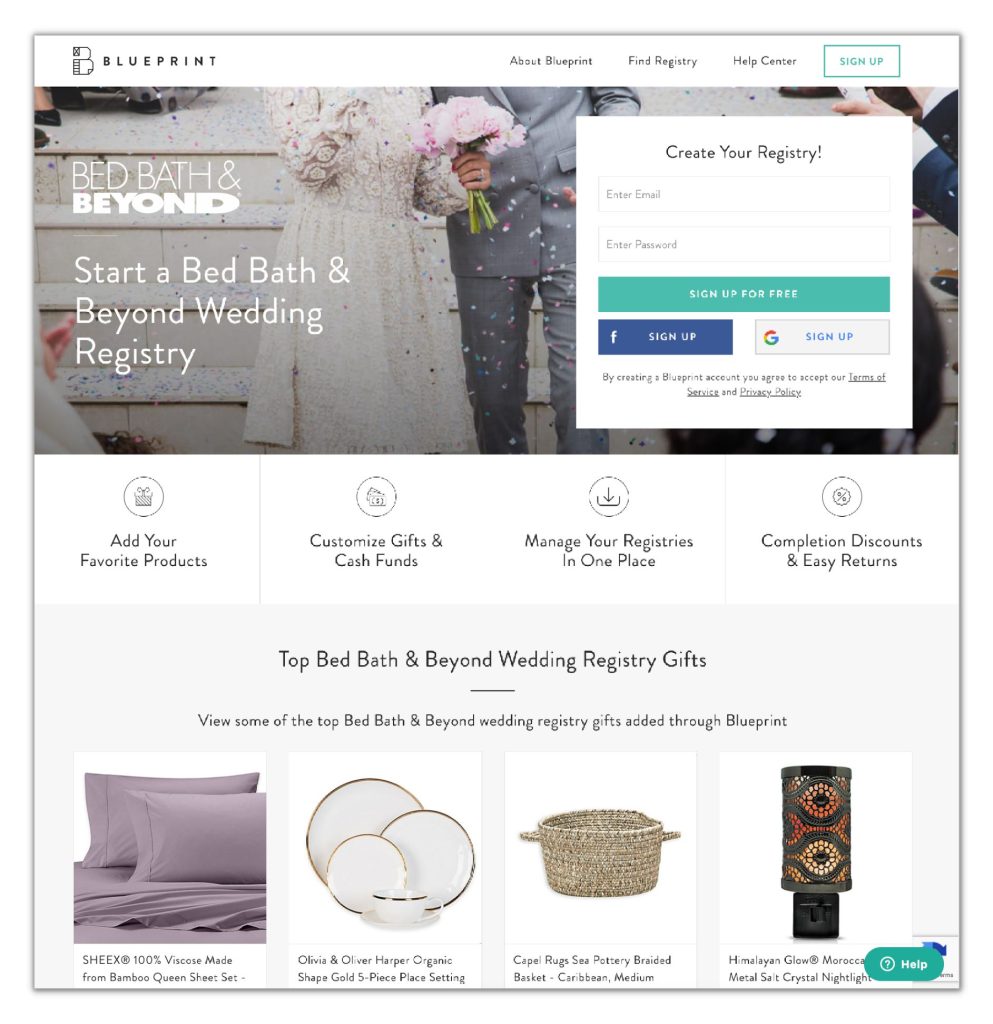 Best Wedding Registry Websites